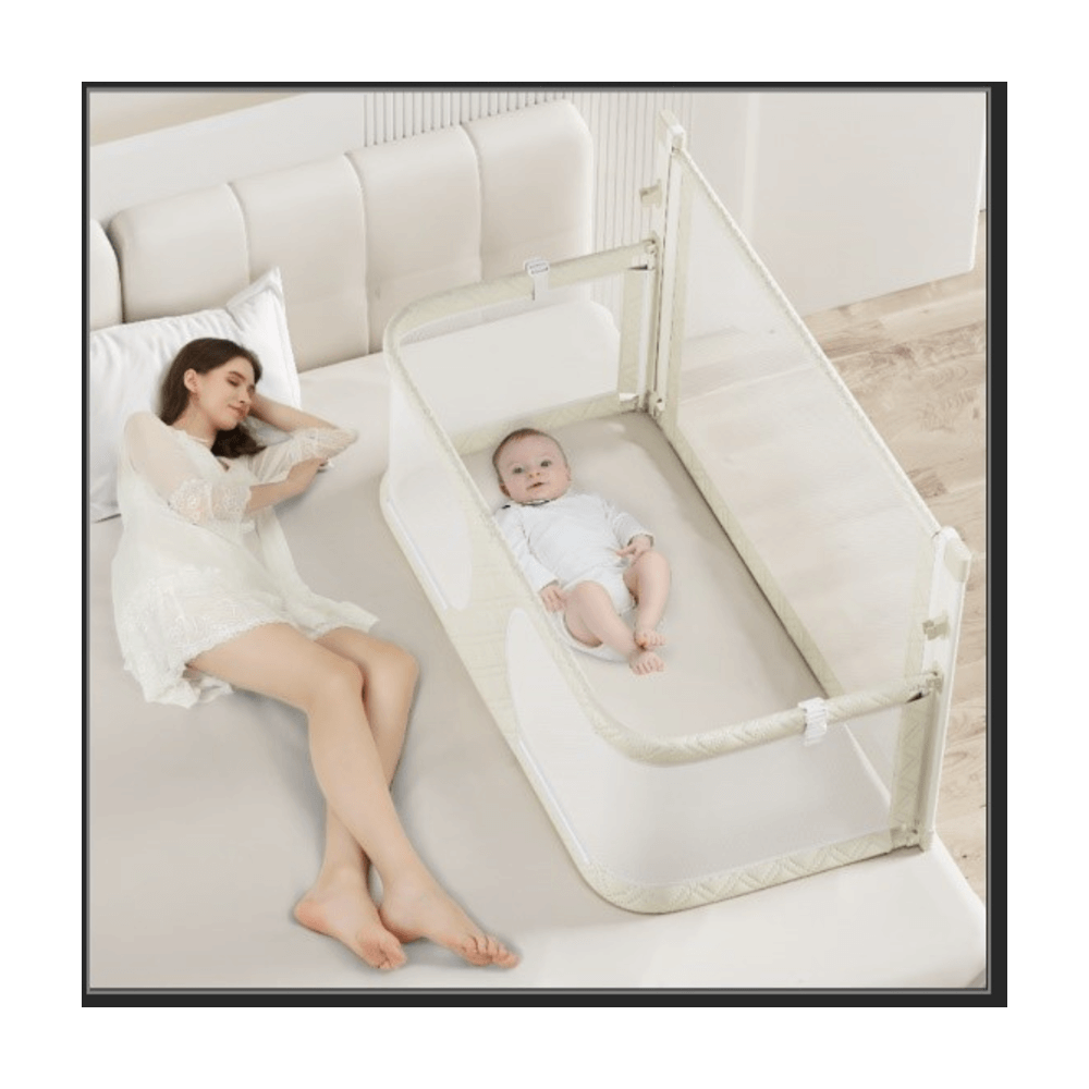 KIDILO BABY COT BJJ-101 Grey - KidzCare